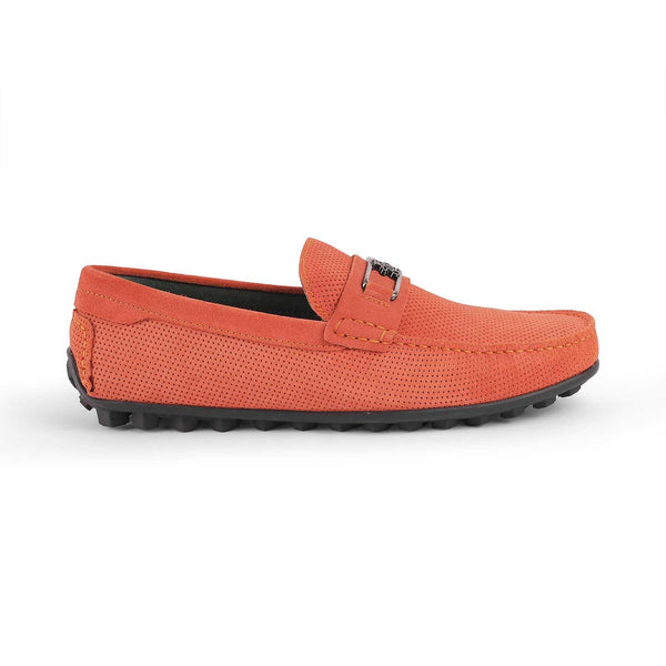 Buy Orange Men's Loafers & Moccasins - The Bren Orange | Tresmode