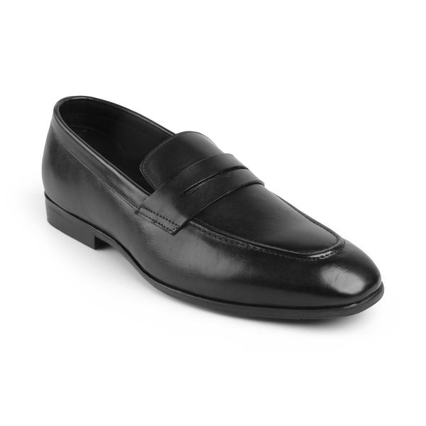Buy Black Men's Loafers & Moccasins - The Salved Black | Tresmode
