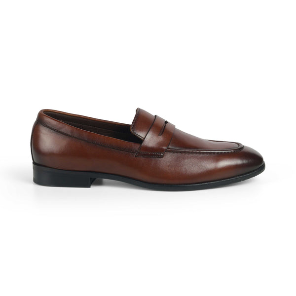 Buy Cognac Men's Loafers & Moccasins - The Salved Cognac | Tresmode
