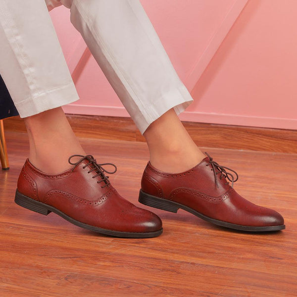 Buy Tan Men's Lace Ups - The Cerob Tan | Tresmode