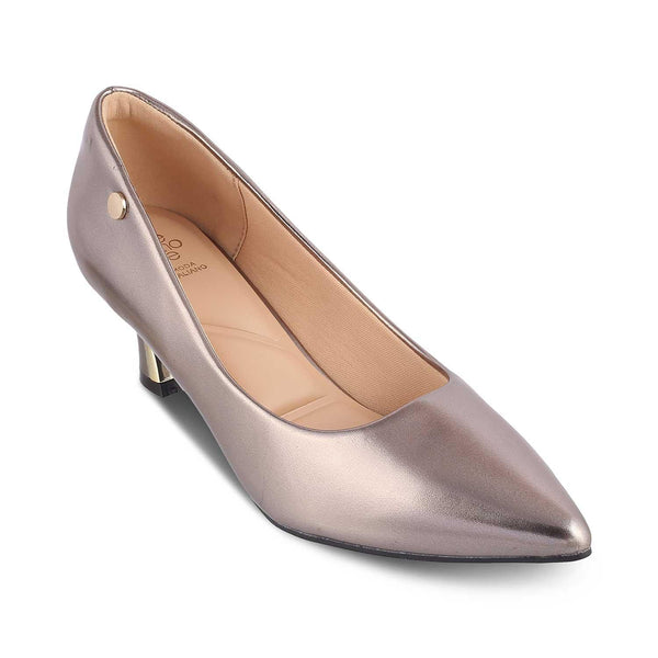 Buy Pewter Women's Pumps - The Hanger Pewter | Tresmode
