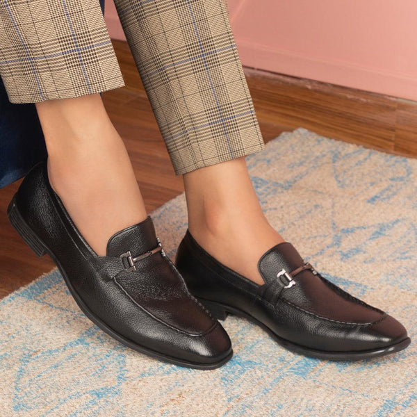 Buy Black Men's Loafers & Moccasins - The Tumac Black | Tresmode